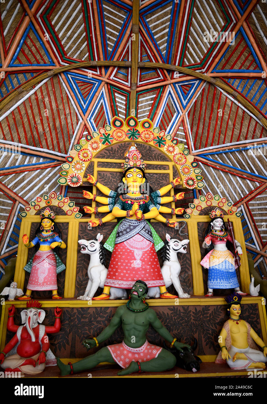Devi durga hi-res stock photography and images - Alamy