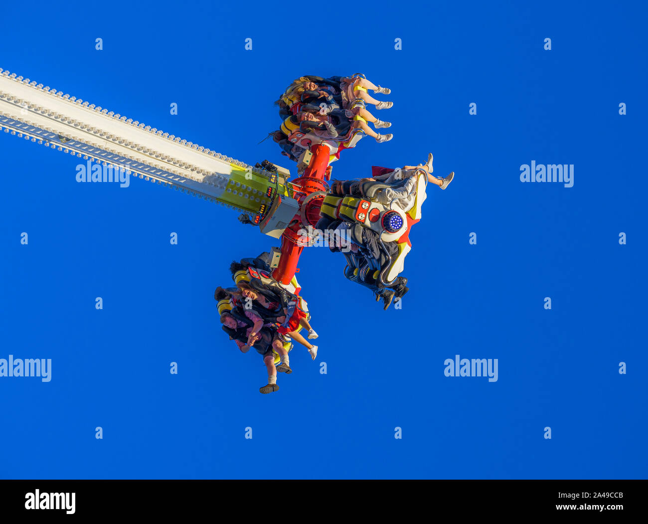 Funfair ride oktoberfest munich germany hi-res stock photography and ...