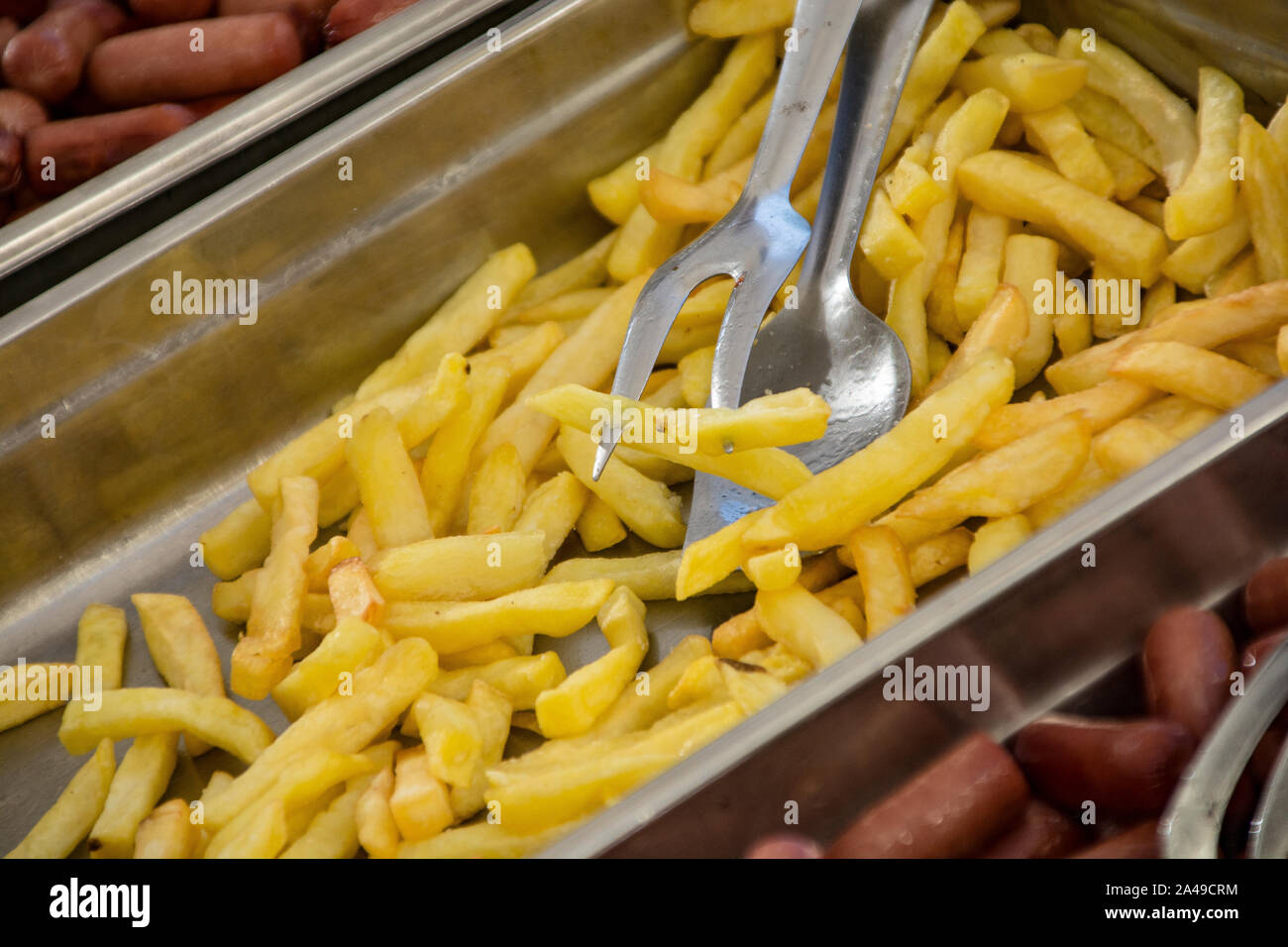 Franch Fries pot 3 Stock Photo - Alamy