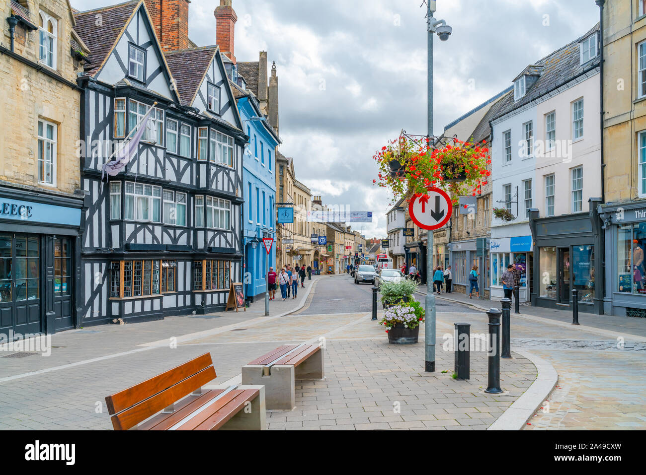 CIRENCESTER, UK - SEPTEMBER 23, 2019: Cirencester is a market town in ...
