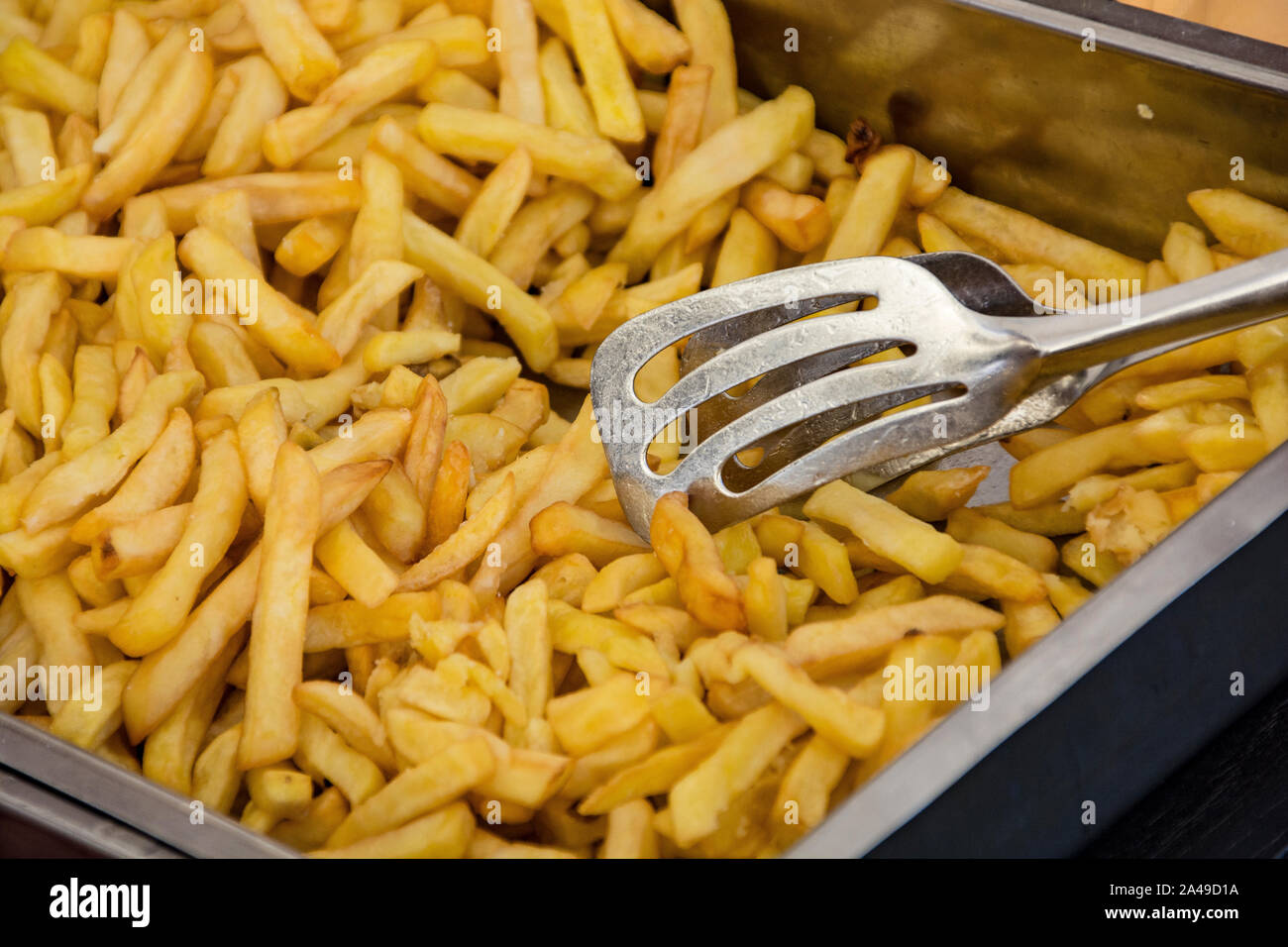 Franch Fries pot Stock Photo - Alamy