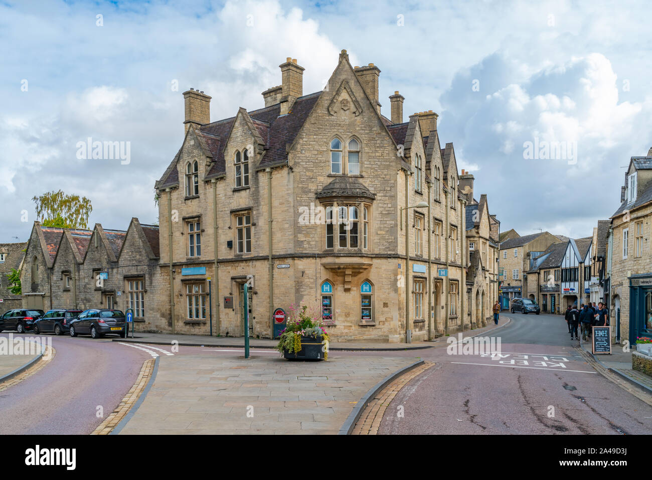 CIRENCESTER, UK - SEPTEMBER 23, 2019: Cirencester is a market town in ...