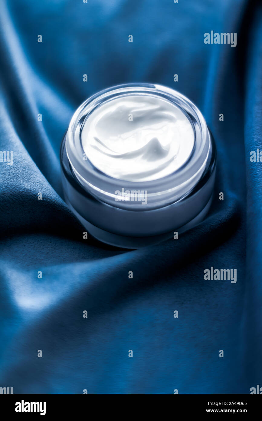 Cosmetic branding, moisturizing emulsion and facial care concept ...