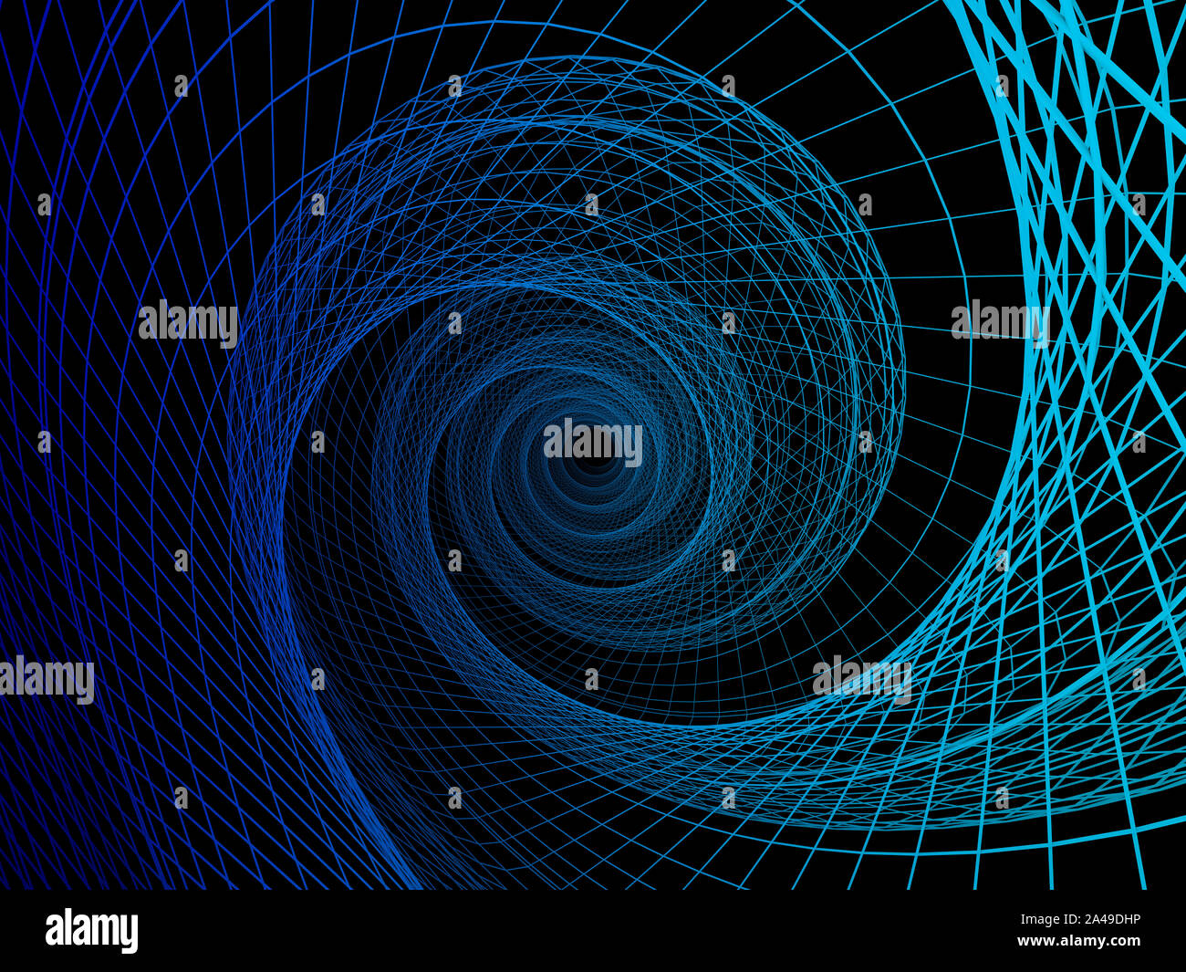 Geometric abstract technology and science background. 3D rendering ...