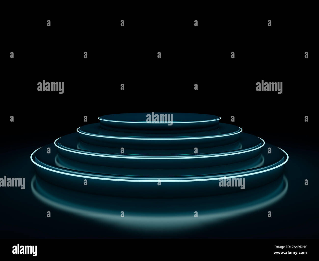 Colorful neon abstract lights. Lines. 3D rendering Stock Photo - Alamy