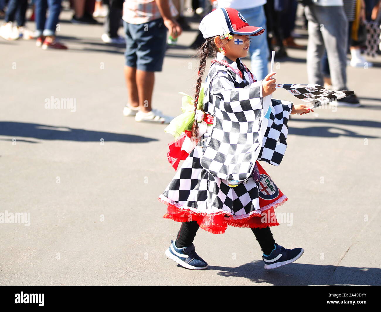 Suzuka, Japan. 13th Oct, 2019. Japanese fans F1 : Japanese Formula One ...