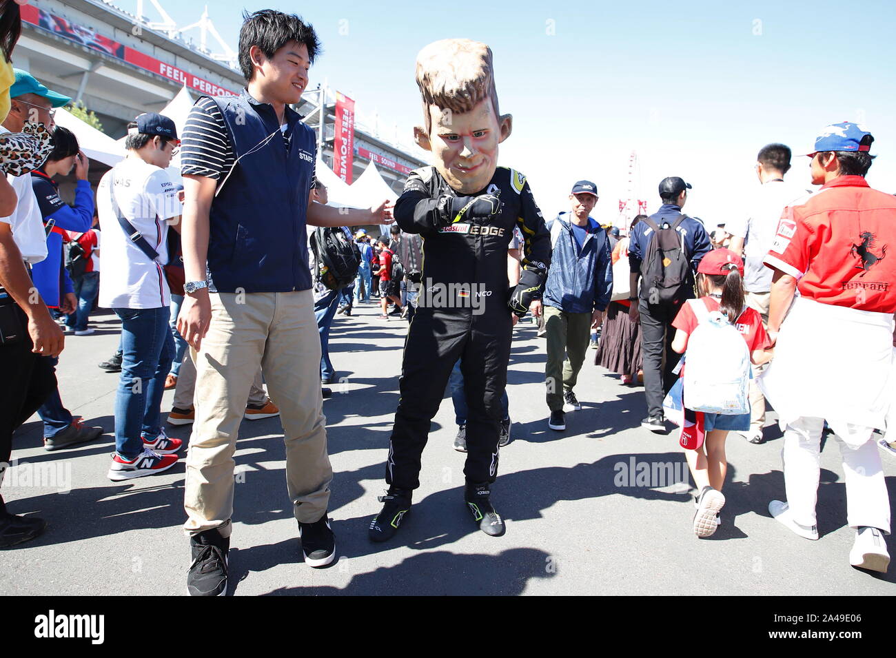 Suzuka, Japan. 13th Oct, 2019. Japanese fans F1 : Japanese Formula One ...