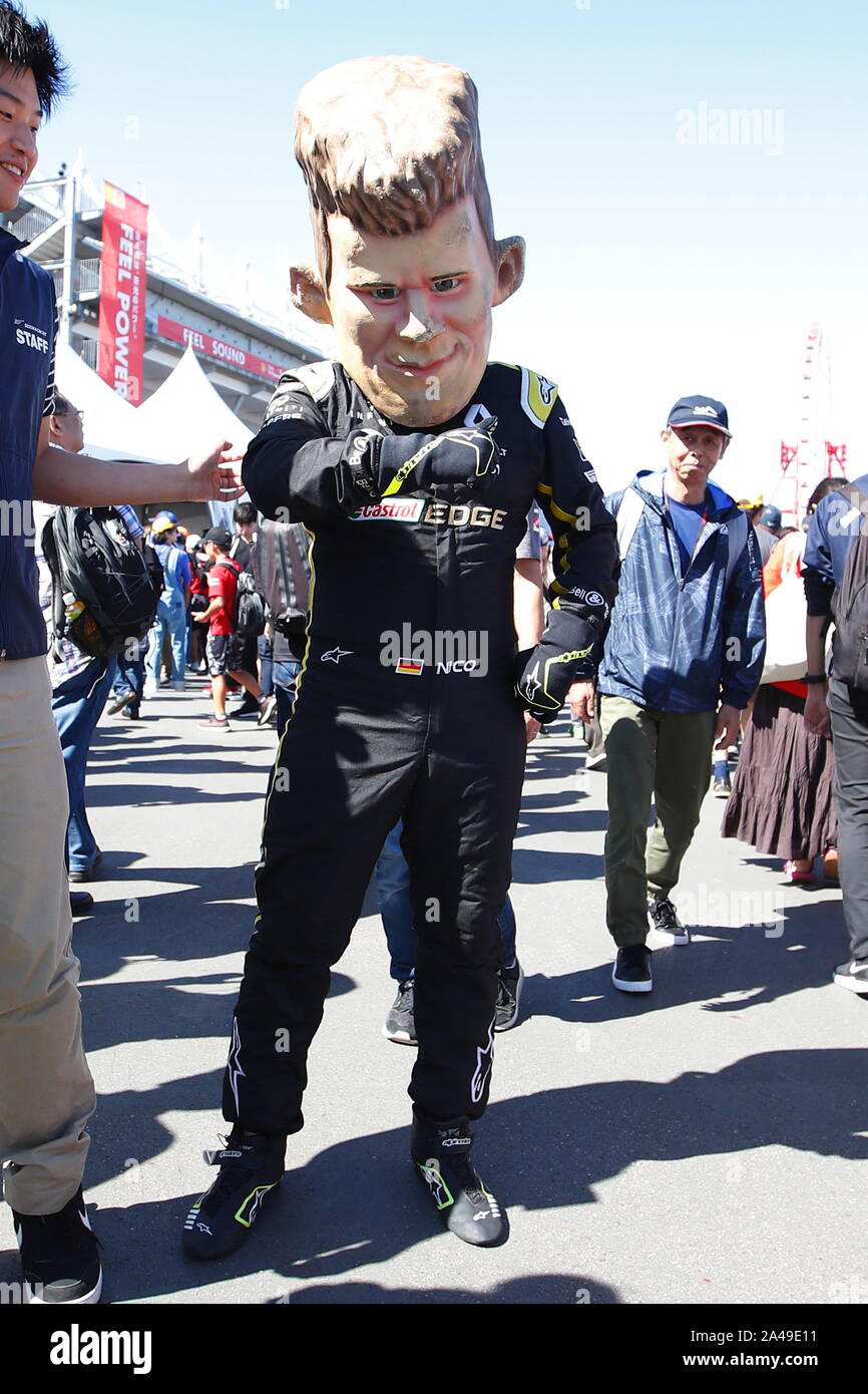 Suzuka, Japan. 13th Oct, 2019. Japanese fans F1 : Japanese Formula One ...