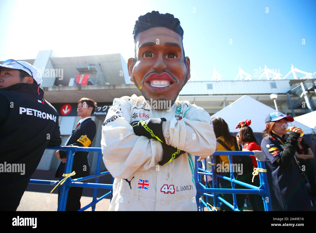 Suzuka, Japan. 13th Oct, 2019. Japanese fans F1 : Japanese Formula One ...