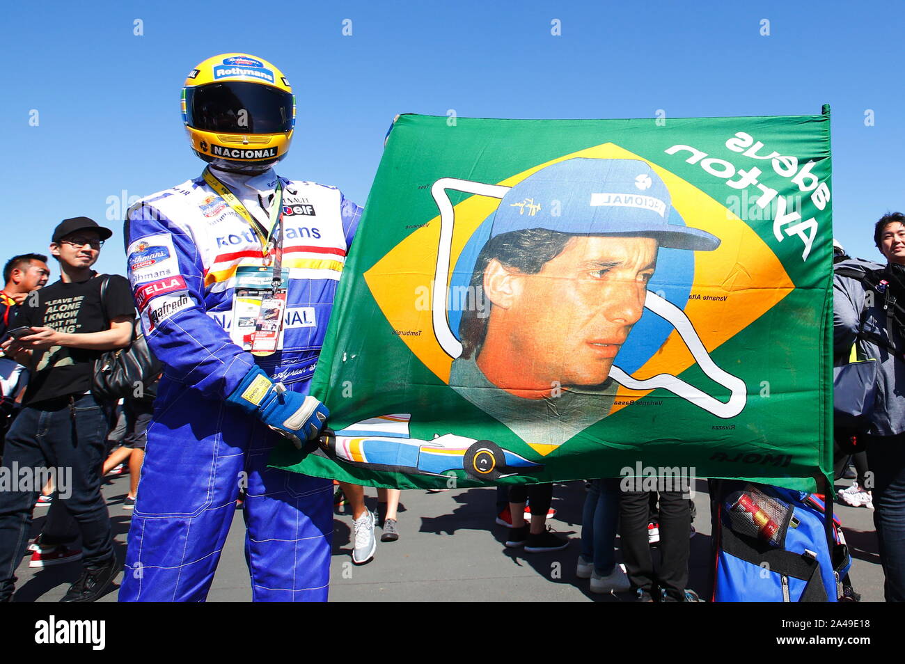 Suzuka, Japan. 13th Oct, 2019. Japanese fans F1 : Japanese Formula One ...