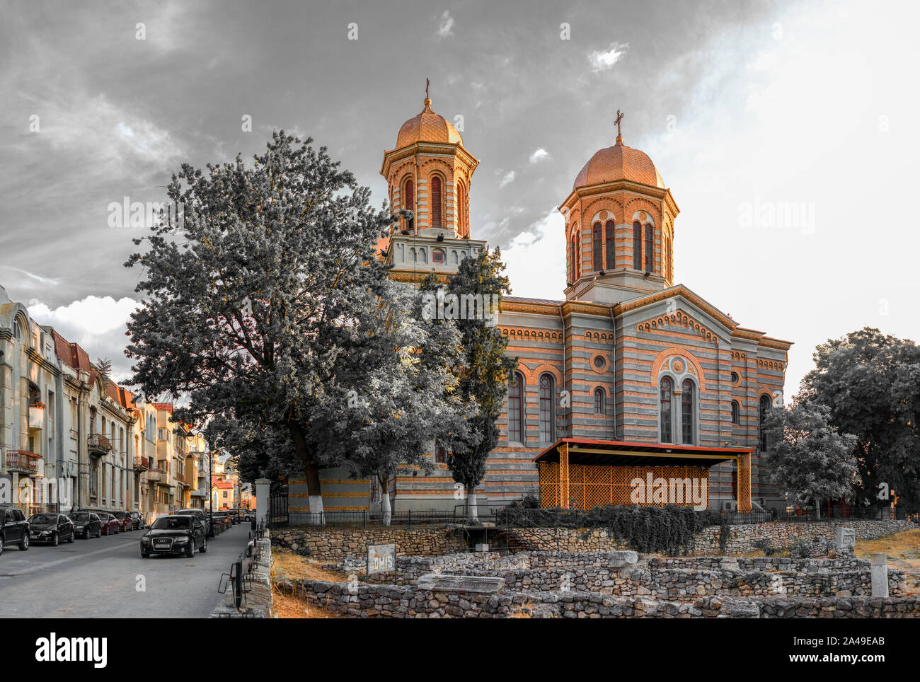 Cathedral of saint peter paul constanta hi-res stock photography and ...