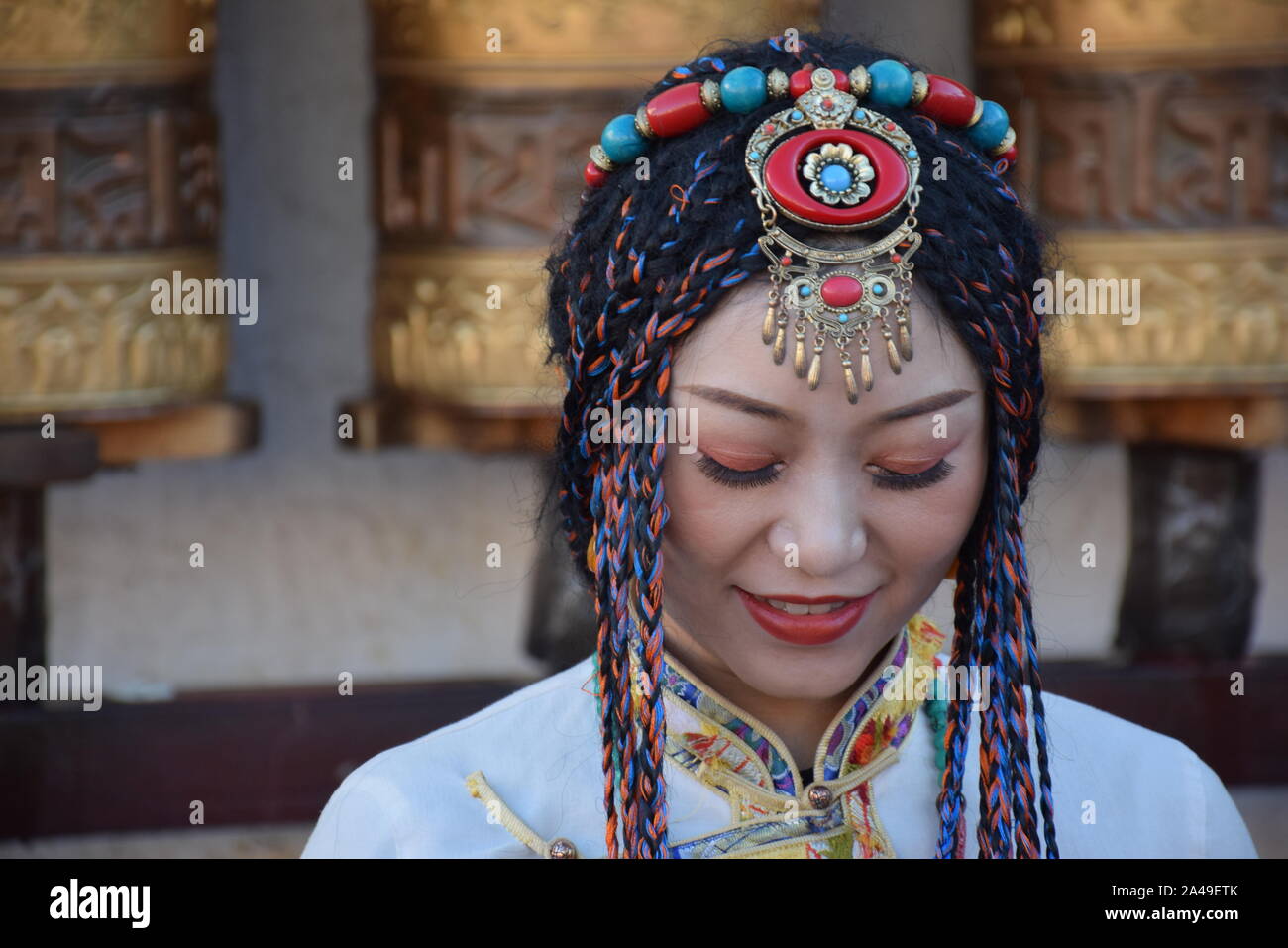 Pretty Tibetan Woman