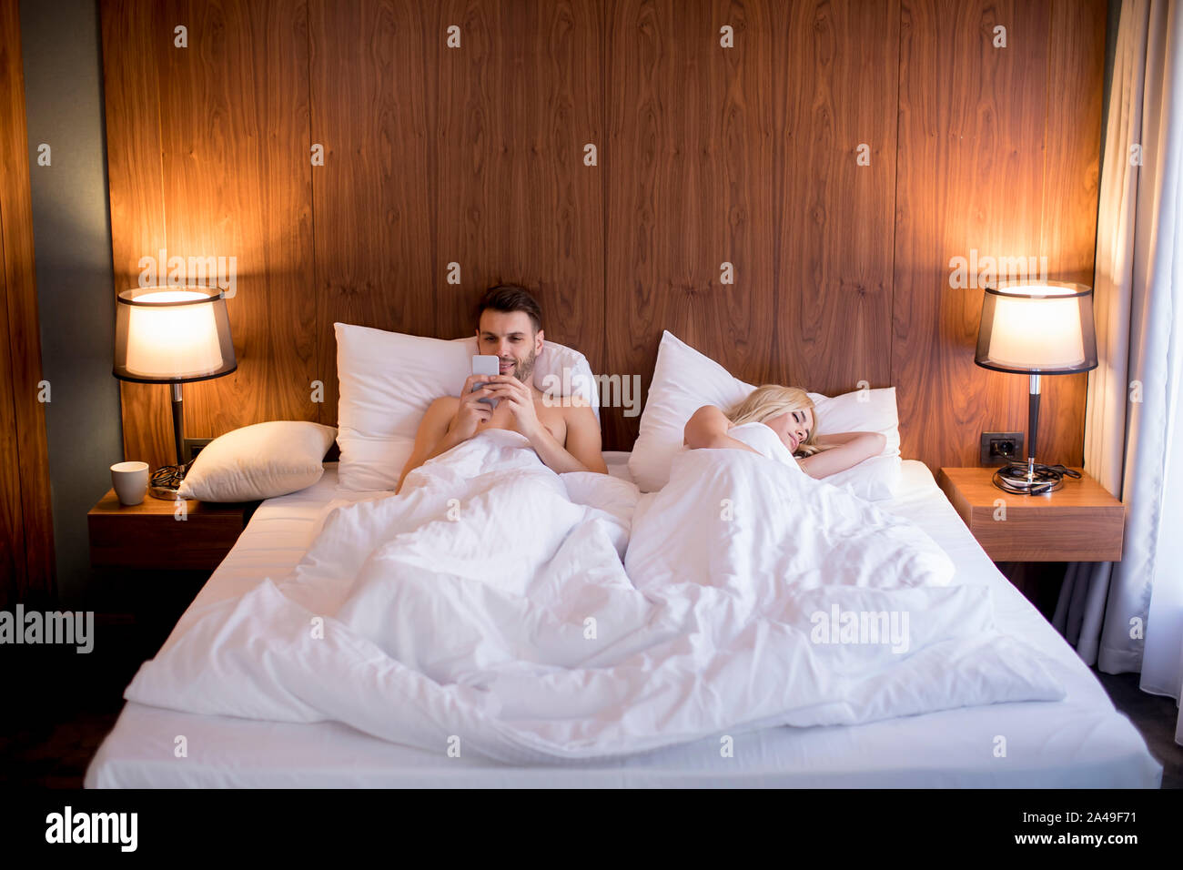 Sleeping partner hi-res stock photography and images - Alamy
