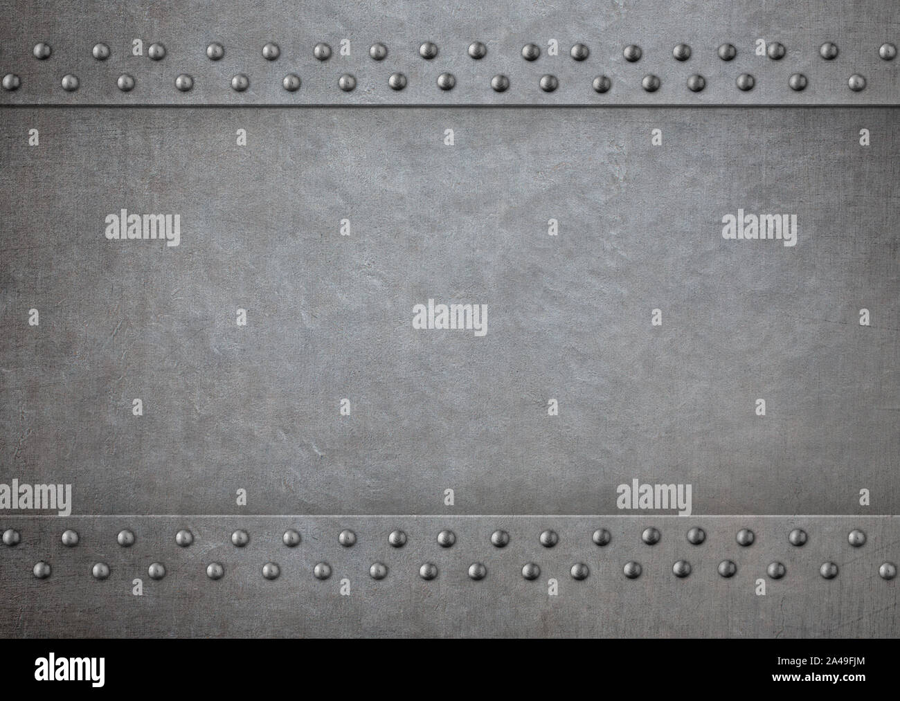 Metal background or texture with rivets Stock Photo - Alamy