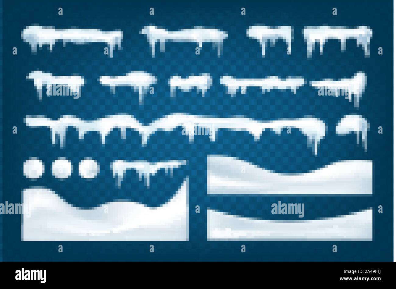 Ice caps Stock Vector Images - Alamy