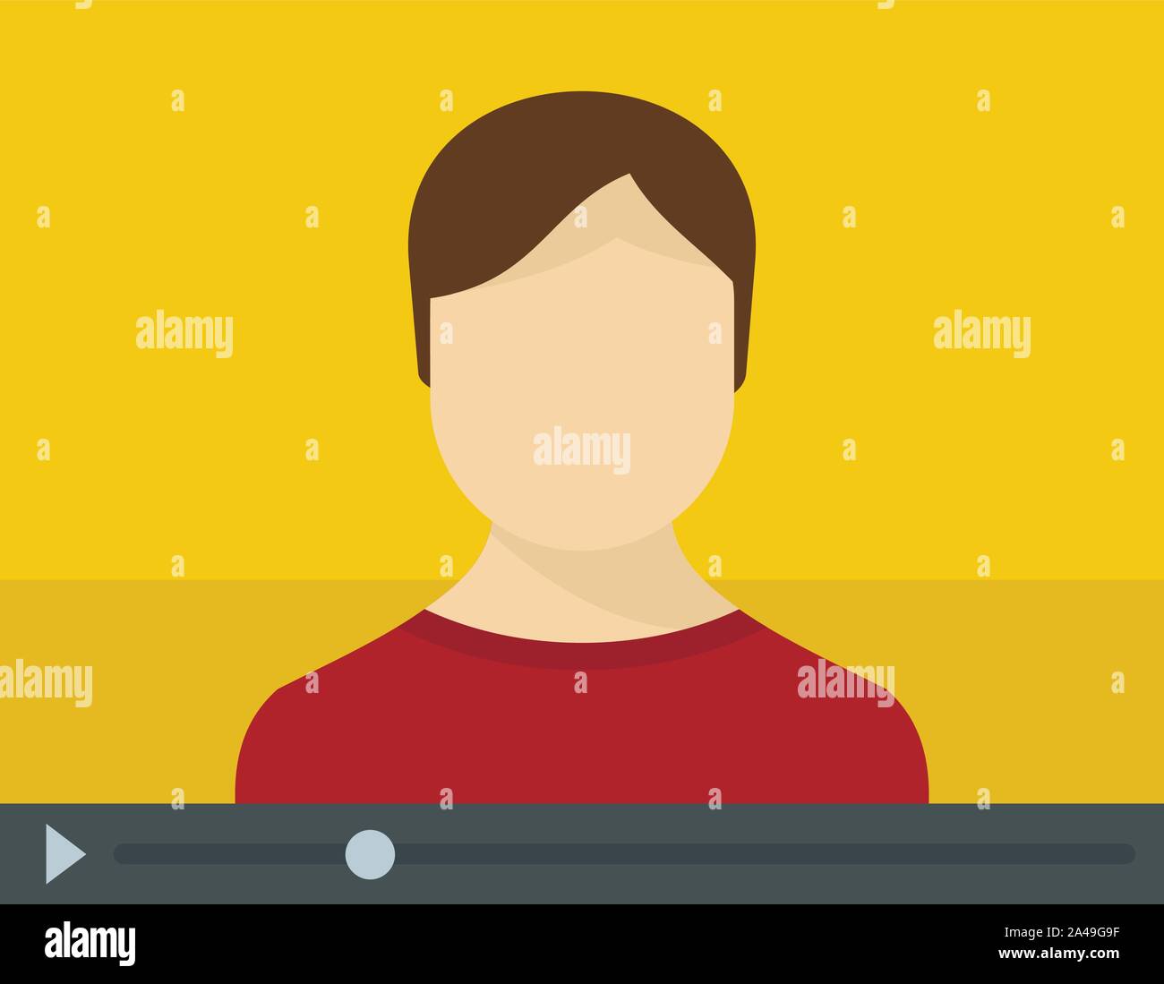 Live online learning icon. Flat illustration of live online learning ...