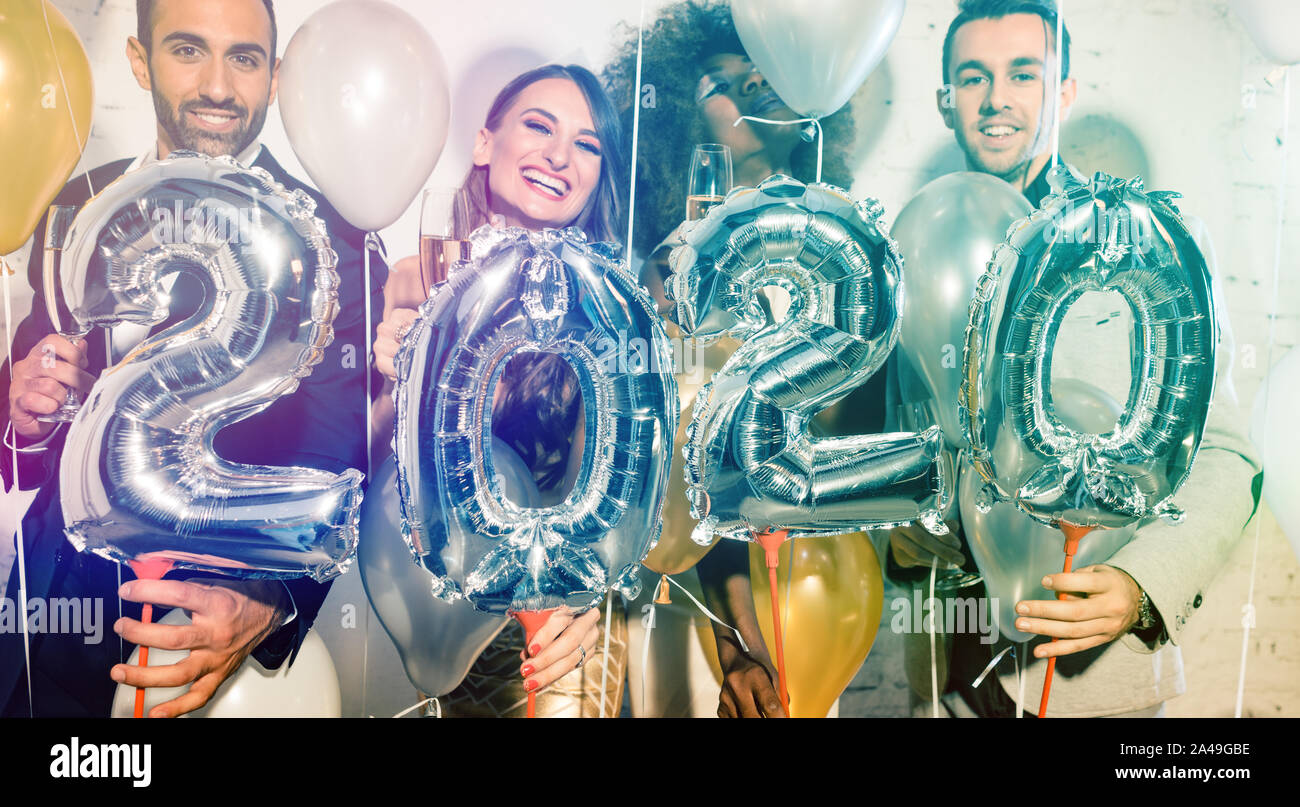 2020 people party hi-res stock photography and images - Alamy