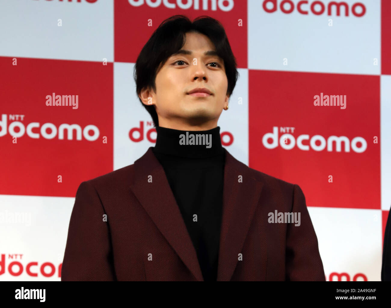 Tokyo, Japan. 11th Oct, 2019. Japanese actor Makkenyu Arata attends a ...