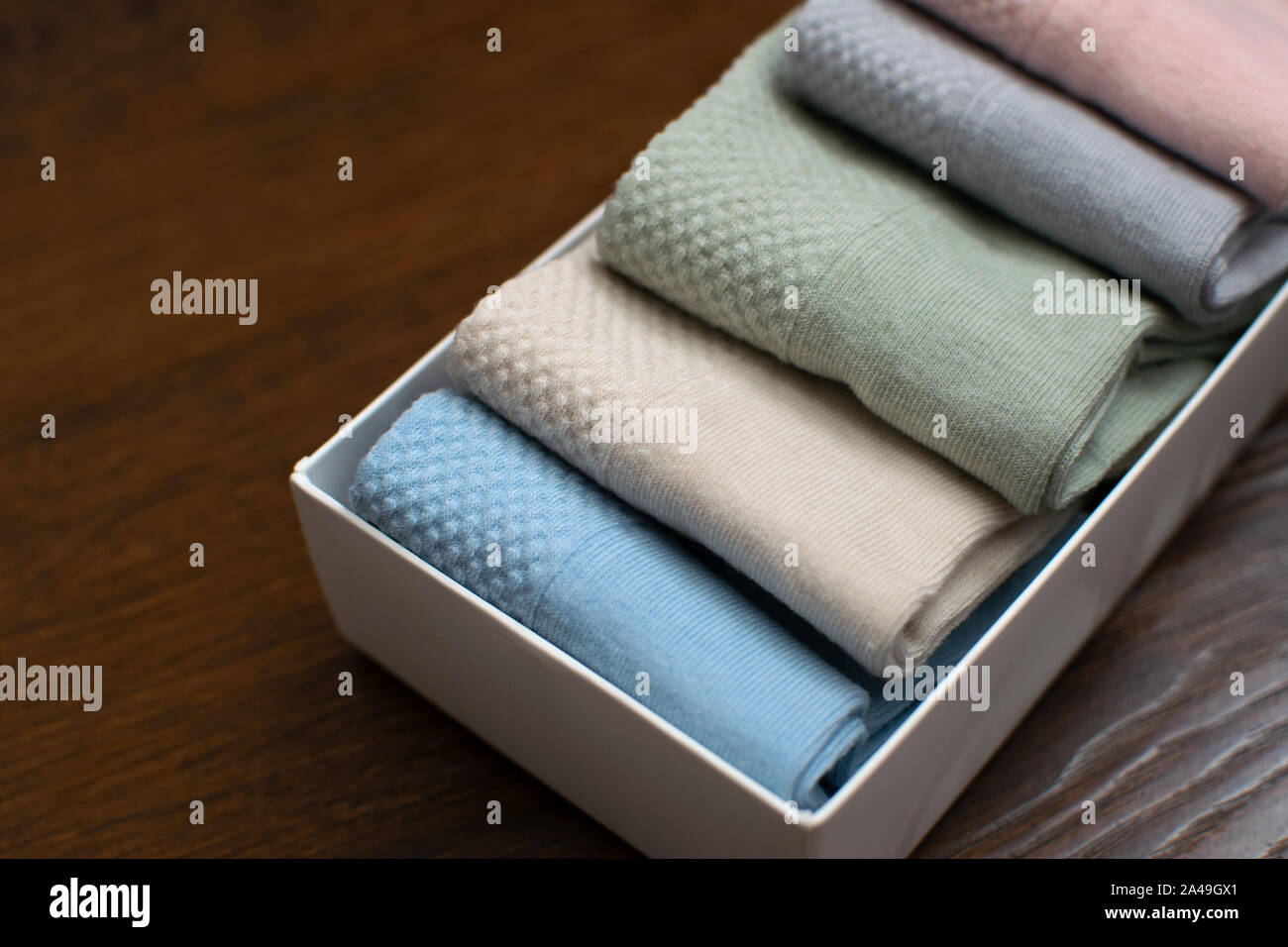 Different colors socks hi-res stock photography and images - Alamy