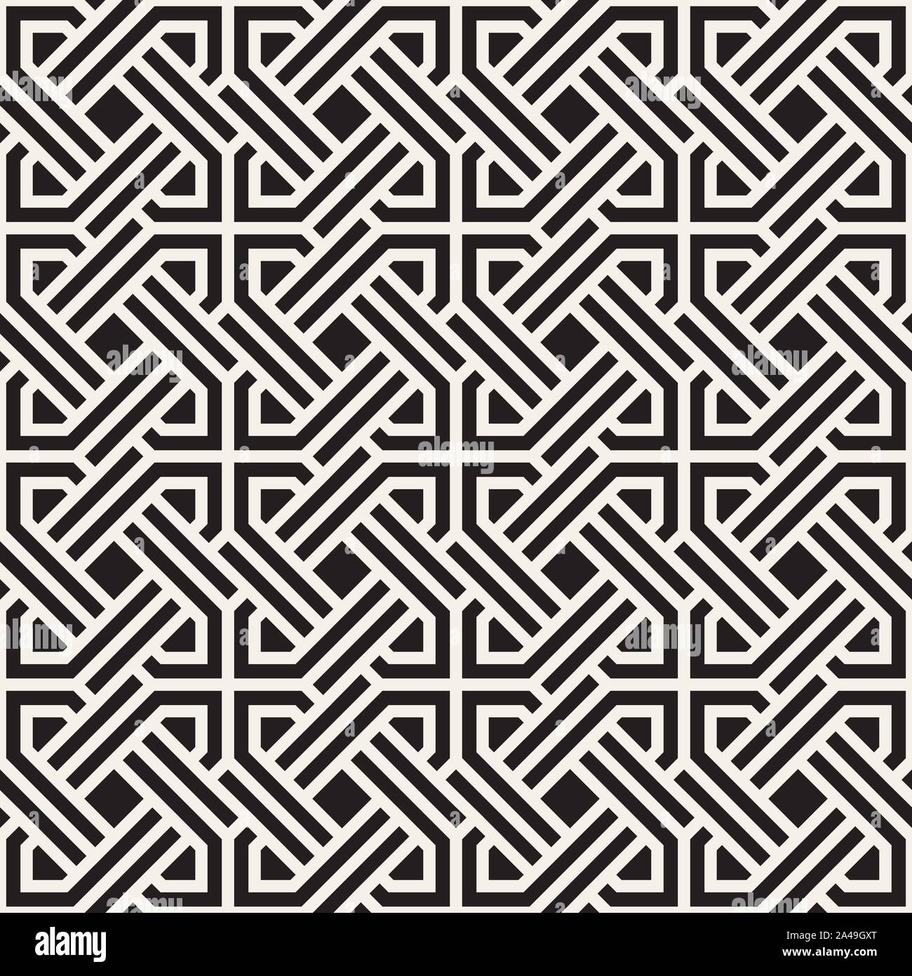 Vector Seamless Pattern Modern Stylish Abstract Texture Repeating