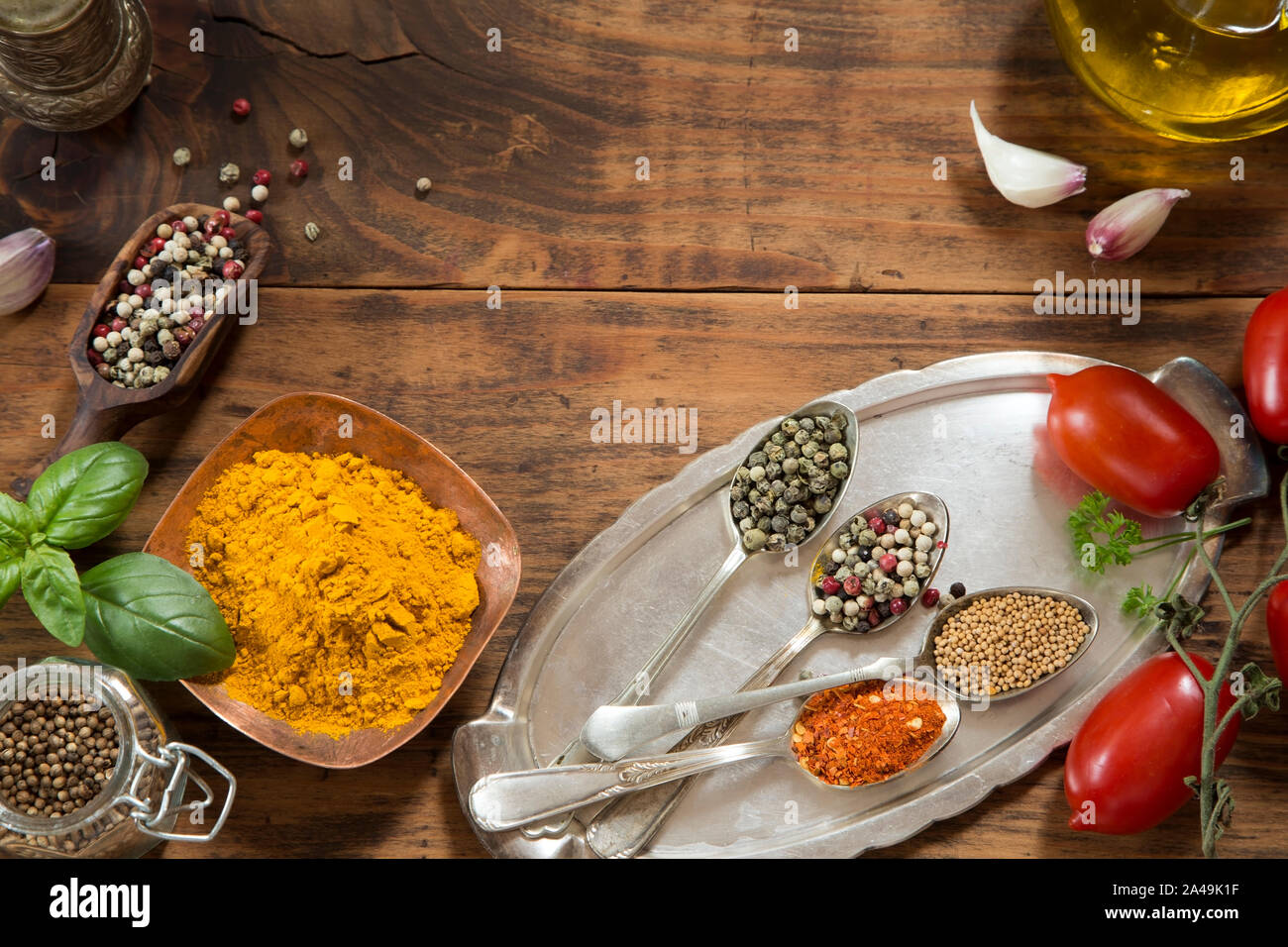 Indian silver spoons hi-res stock photography and images - Alamy
