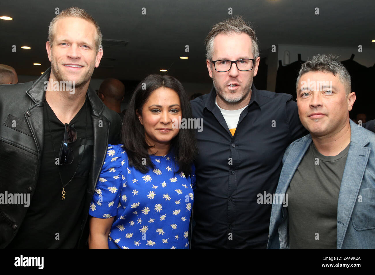 Los Angeles, USA. 12th Oct, 2019. Jay DeMerit, Parminder Nagra, George ...