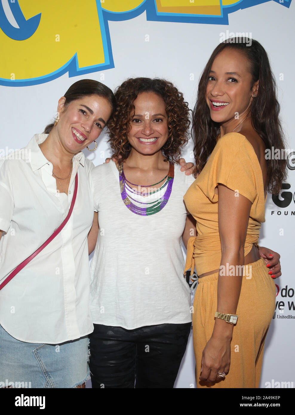 Los Angeles, USA. 12th Oct, 2019. Ana Ortiz, Dania Ramirez, Judy Reyes ...
