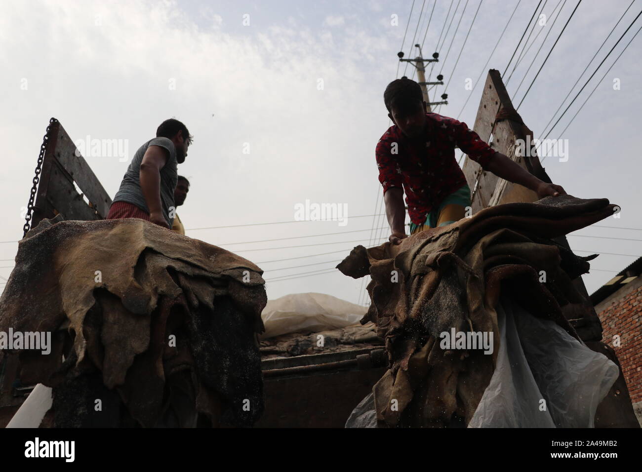 saver tannery workers Dhaka,Bangladesh 2019: Bangladeshi tannery ...