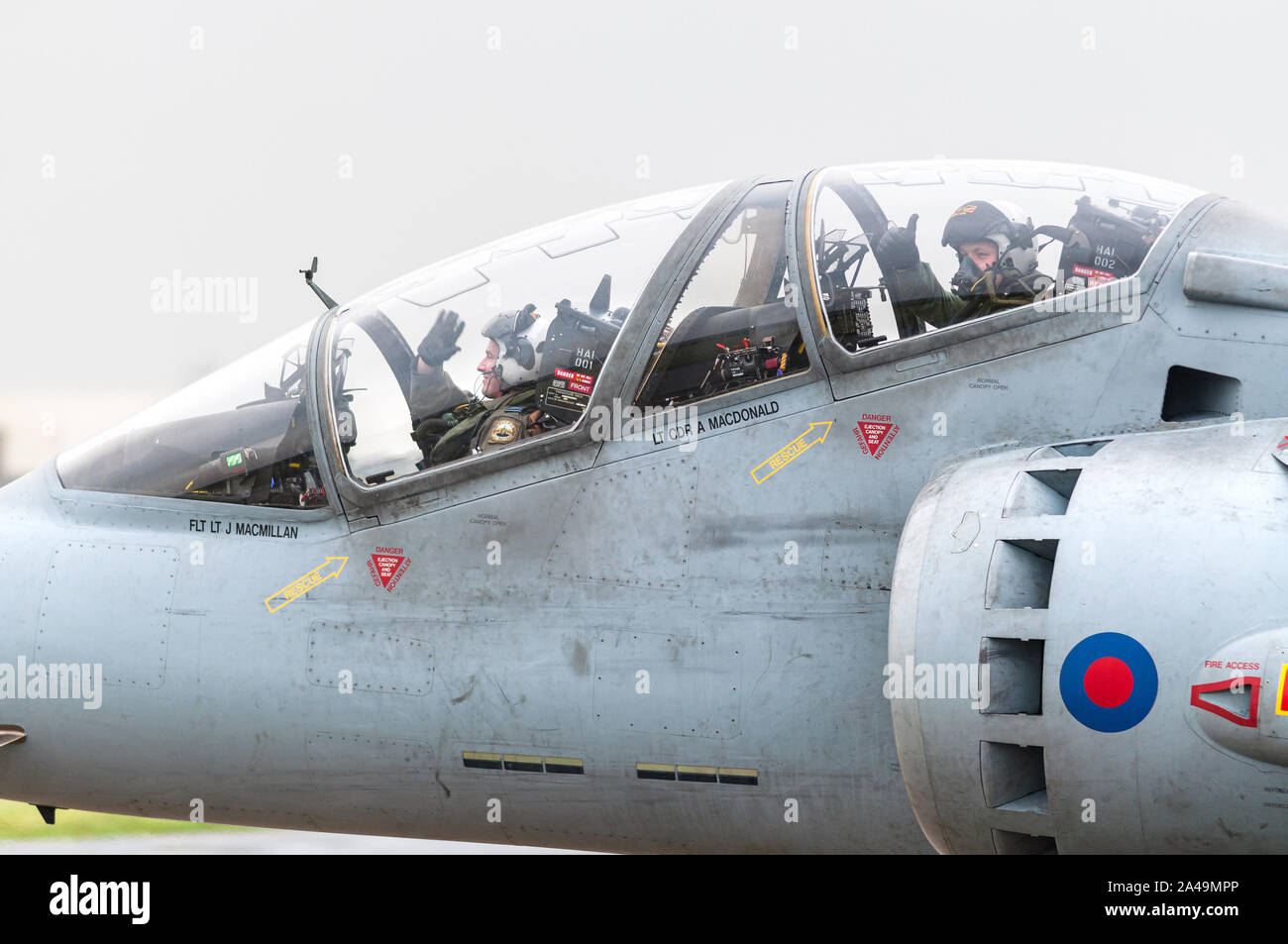 Harrier final flight raf hi-res stock photography and images - Alamy