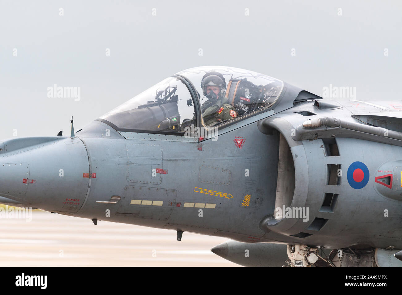 Harrier final flight raf hi-res stock photography and images - Alamy