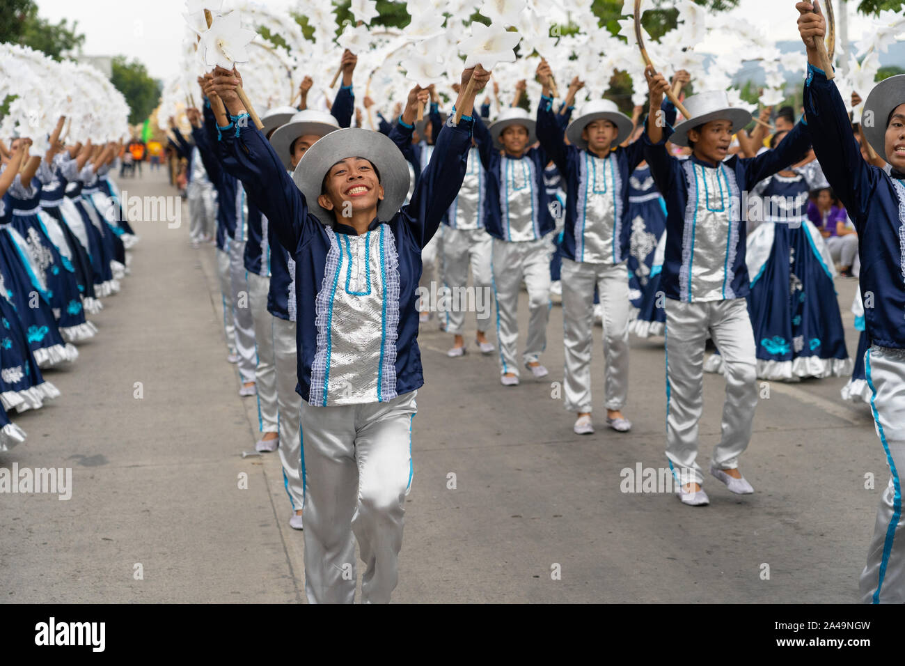 Talisay City, Cebu, Philippines 13th October 2019.Participant dance ...