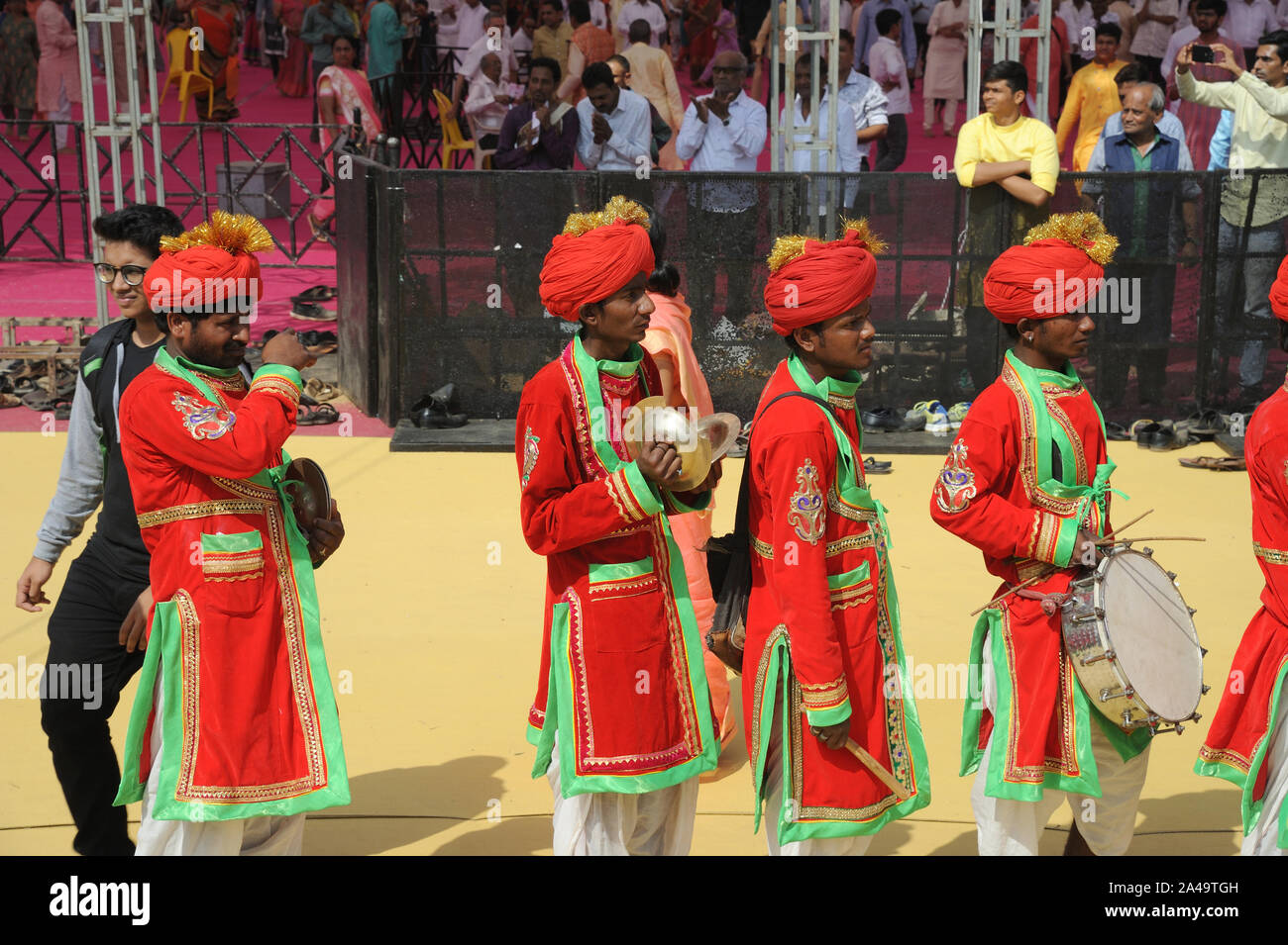 Mumbai; Maharashtra; India - Southeast Asia : Group of four Rajasthani ...