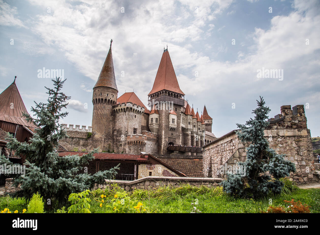 Corvin castle, romania hi-res stock photography and images - Alamy