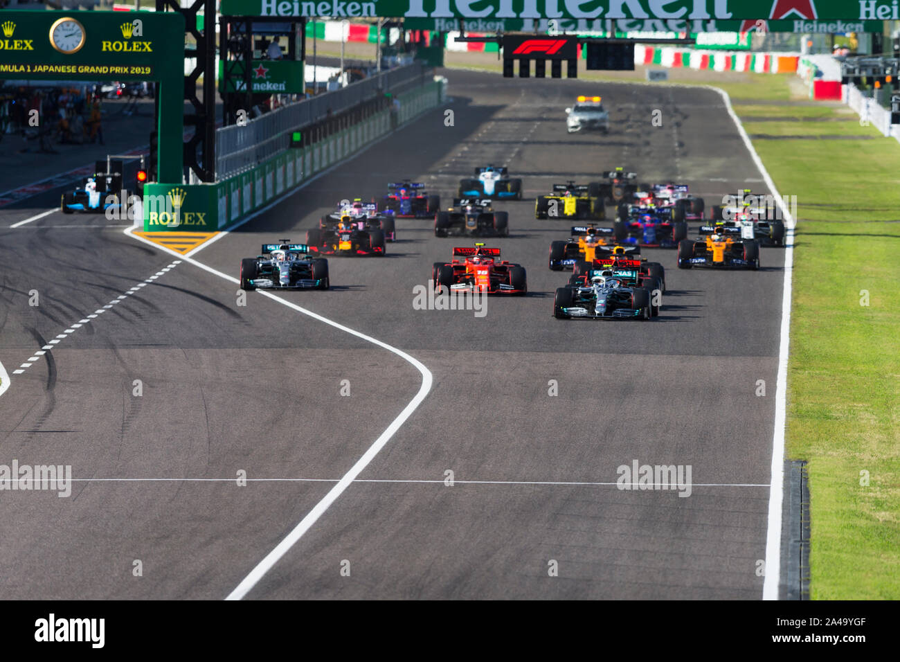 Suzuka Circuit, Suzuka City, Japan. 13th Oct, 2019. Formula One ...