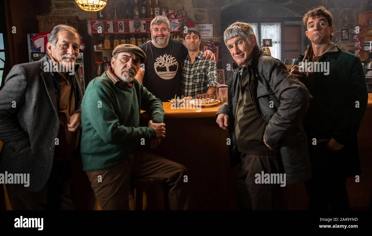 ENRIQUE VILLEN , RAMON BAREA , KANDIDO URANGA , MIKEL LOSADA , KEPA ...