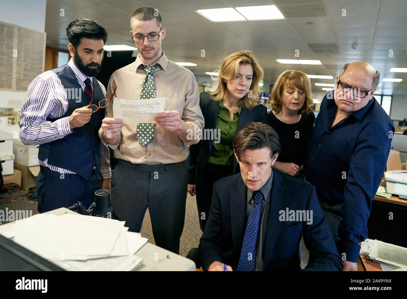 MATTHEW GOODE , MATT SMITH and KAMAL AHMED in OFFICIAL SECRETS (2019 ...