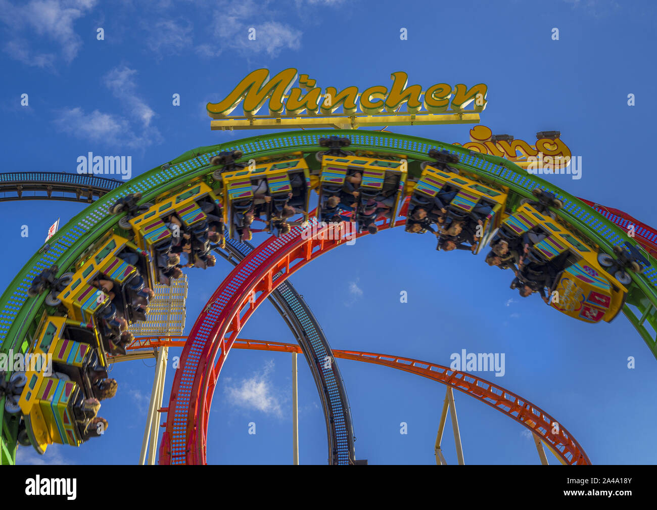 Rides visitors oktoberfest munich upper hi-res stock photography and ...