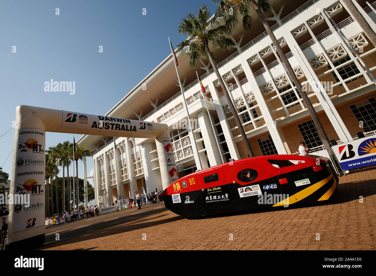 Darwin, Australia. 13th Oct, 2019. The Sun Shuttle Racing team car of ...