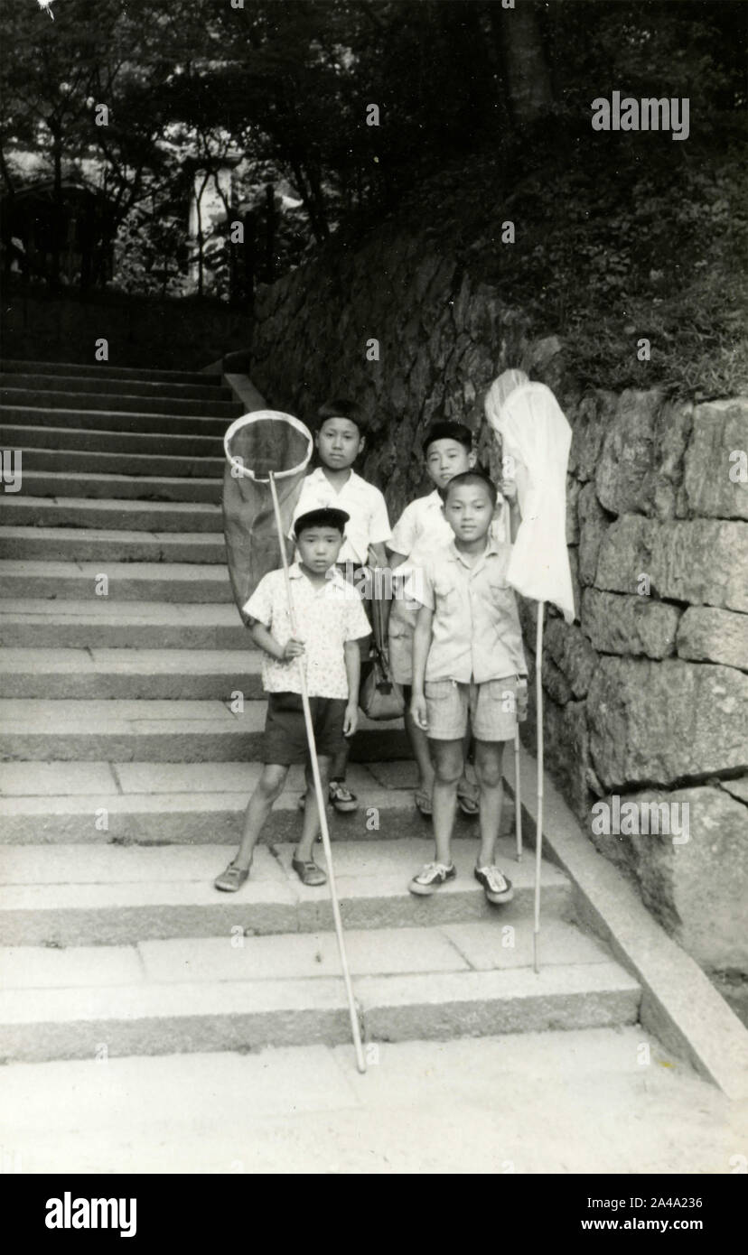1958 children hi-res stock photography and images - Alamy