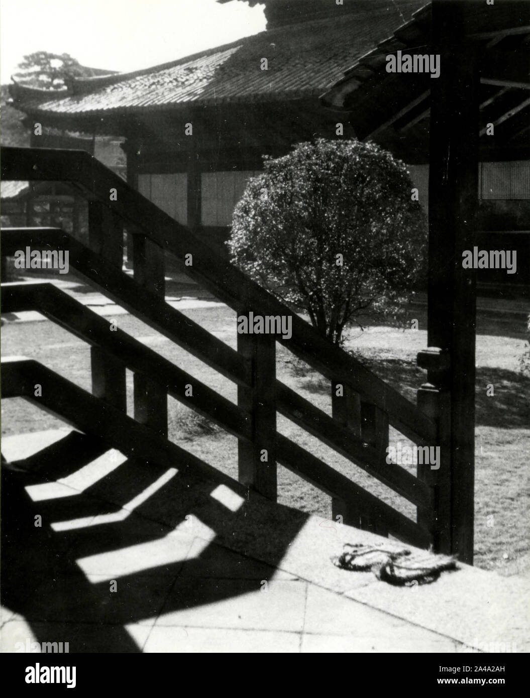 Daikaku-ji temple, Kyoto, Japan 1958 Stock Photo - Alamy