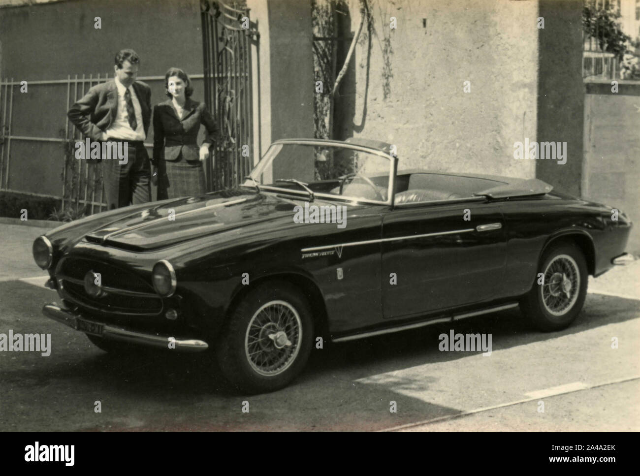 Vintage Italian sport car Veloce Pininfarina, Italy 1960s Stock Photo ...