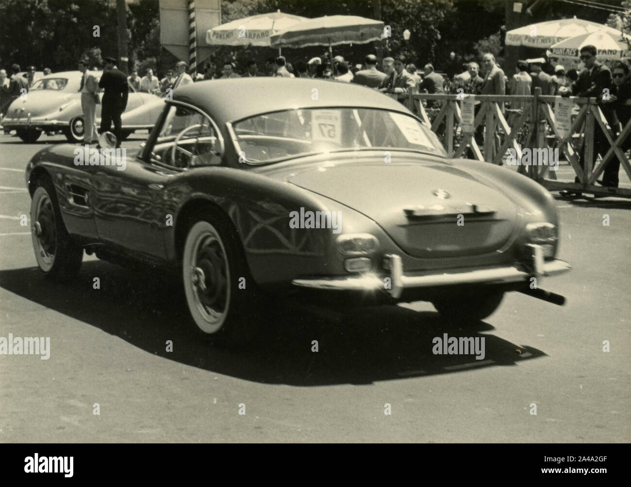 Vintage classic sport car, Italy 1960s Stock Photo - Alamy