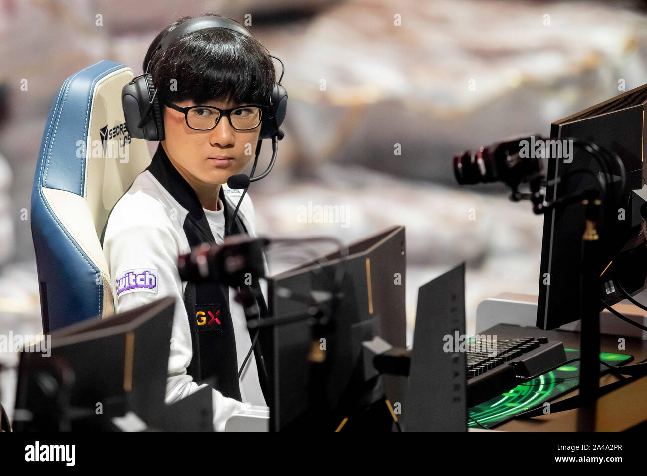 Berlin, Germany. 13th Oct, 2019. Lee "Effort" Sang-ho (···), South ...