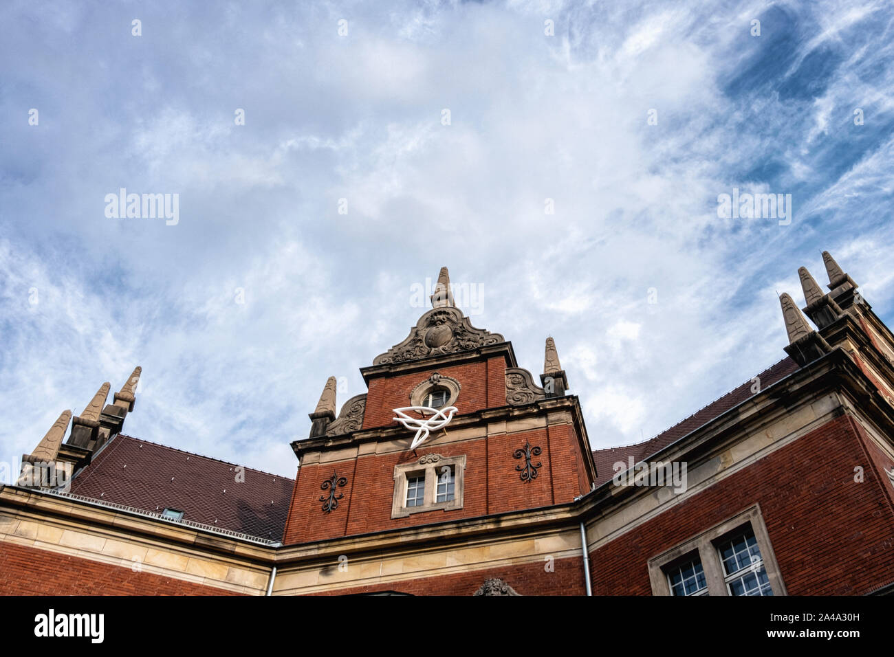 Alte Post. Historic listed post office building In Neukolln, Berlin ...