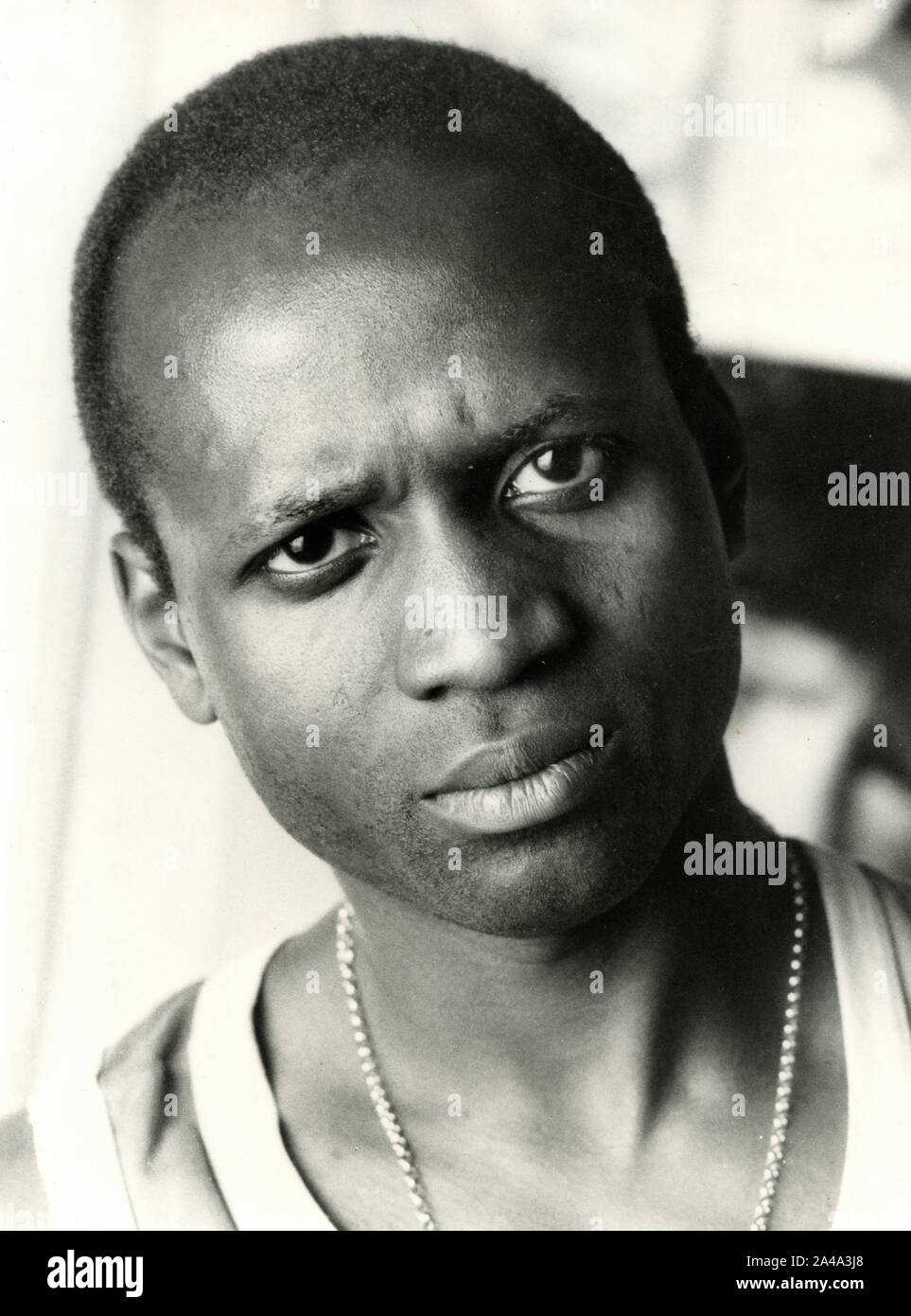 Nigerian actor Isaac George, 1980s Stock Photo - Alamy