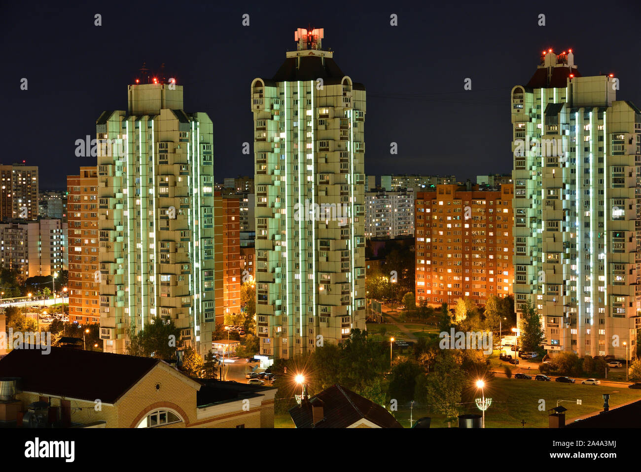 Beautiful night landscape hi-res stock photography and images - Alamy