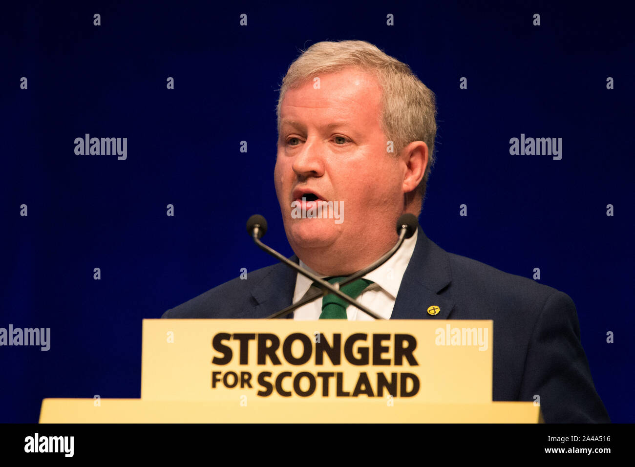 Aberdeen, UK. 13 October 2019. Pictured: Ian Blackford MP - Westminster ...