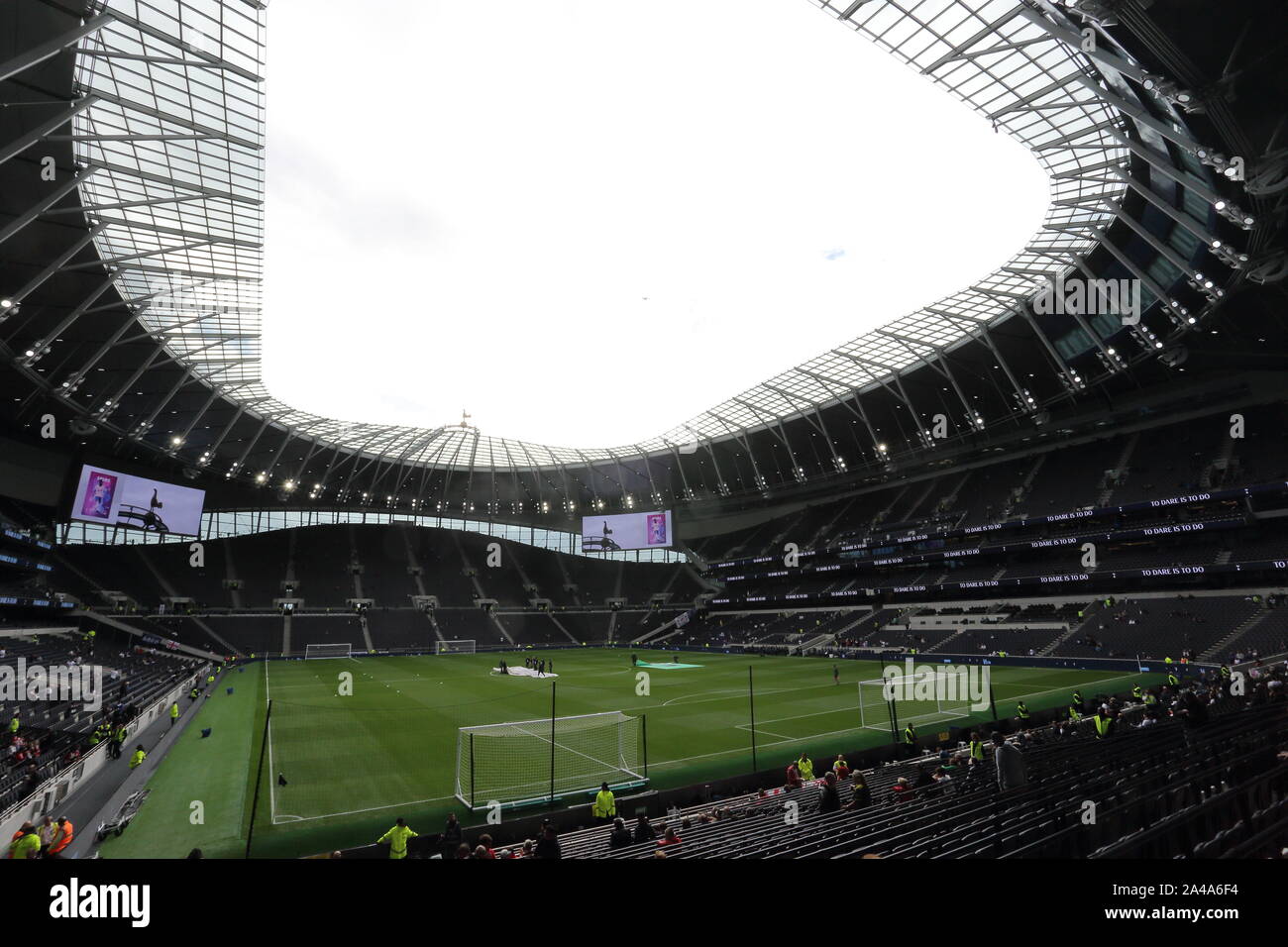 Tottenham hotspur stadium general view hi-res stock photography and ...