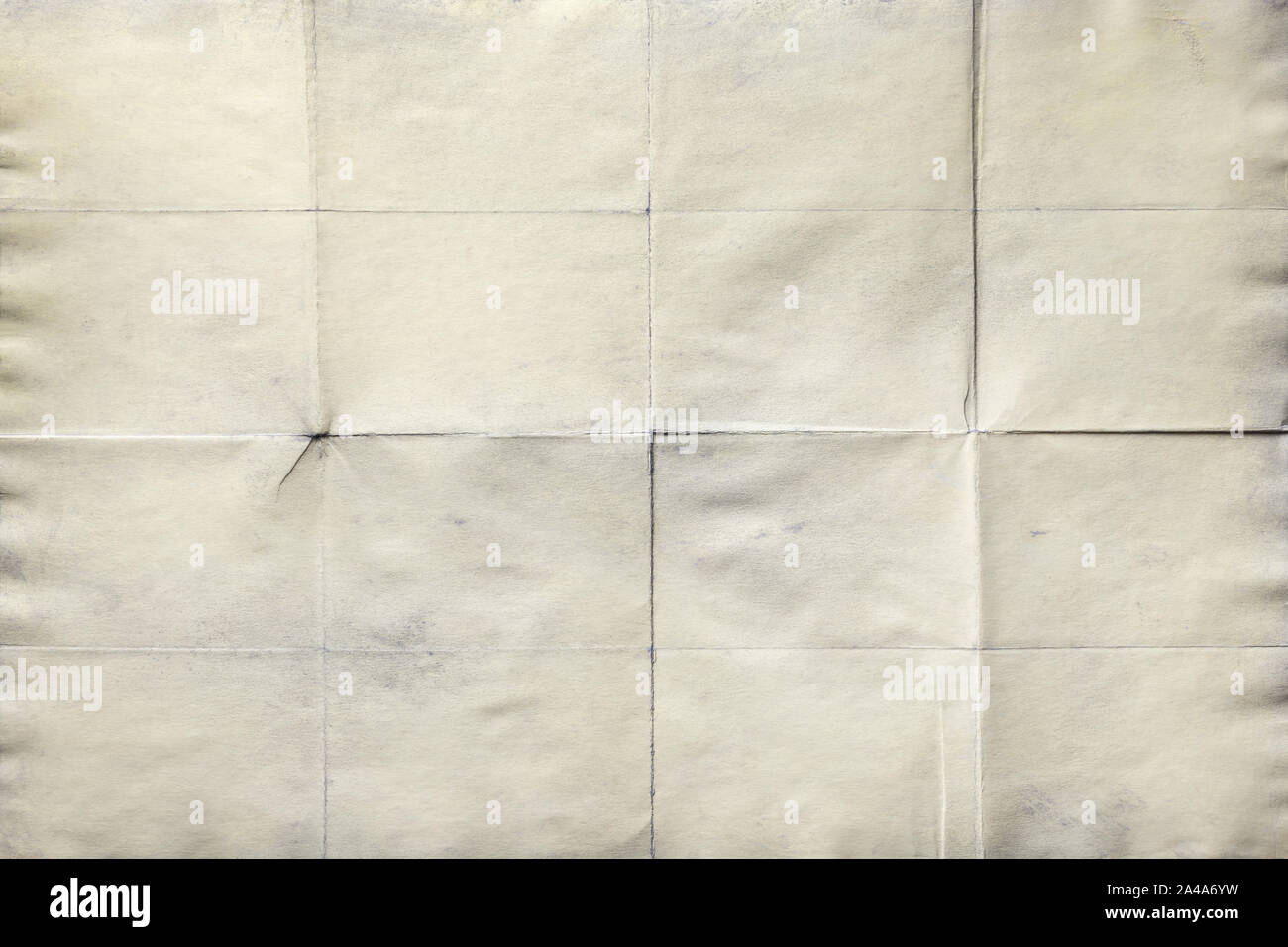Old paper sheet aged and folded, texture background Stock Photo - Alamy