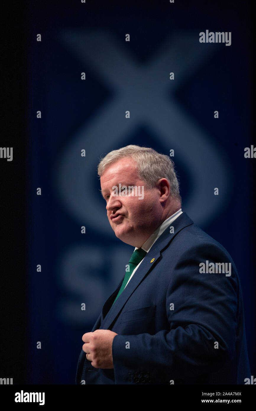 Westminster leader Ian Blackford MP delivers his address at the opening ...